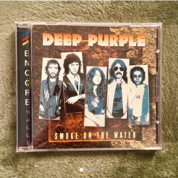 Deep purple smoke on the water album cover - cavepoh